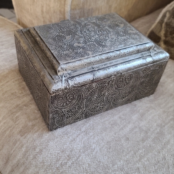 Bags | Antique Indian Silverplated Box | Poshmark